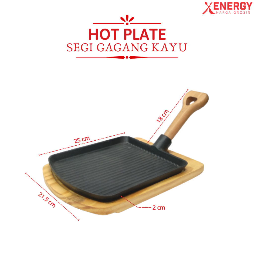 HOT PLATE SEGI GAGANG KAYU - Energy Bali