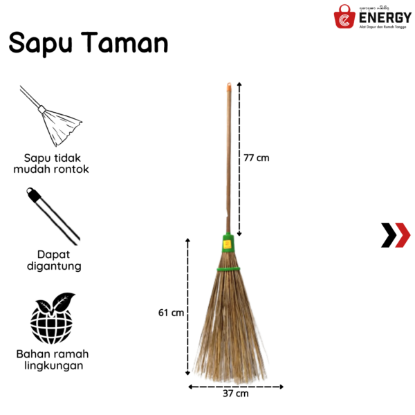 SAPU LIDI TAMAN JAGUAR - Energy Bali