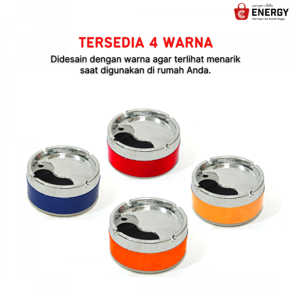 FUJINEX ASBAK ROKOK PUTAR - Energy Bali