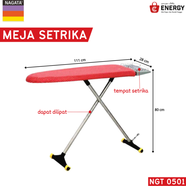 NAGATA MEJA SETRIKA NGT 0501 - Energy Bali