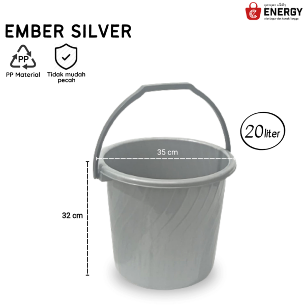 MPW EMBER SILVER 20 LITER - Energy Bali