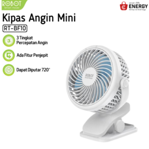 ROBOT KIPAS ANGIN MINI PUTIH - Energy Bali