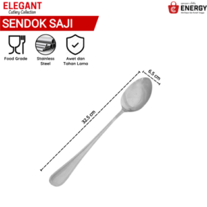 ELEGANT SERVING SPOON IPWF-13 - Energy Bali