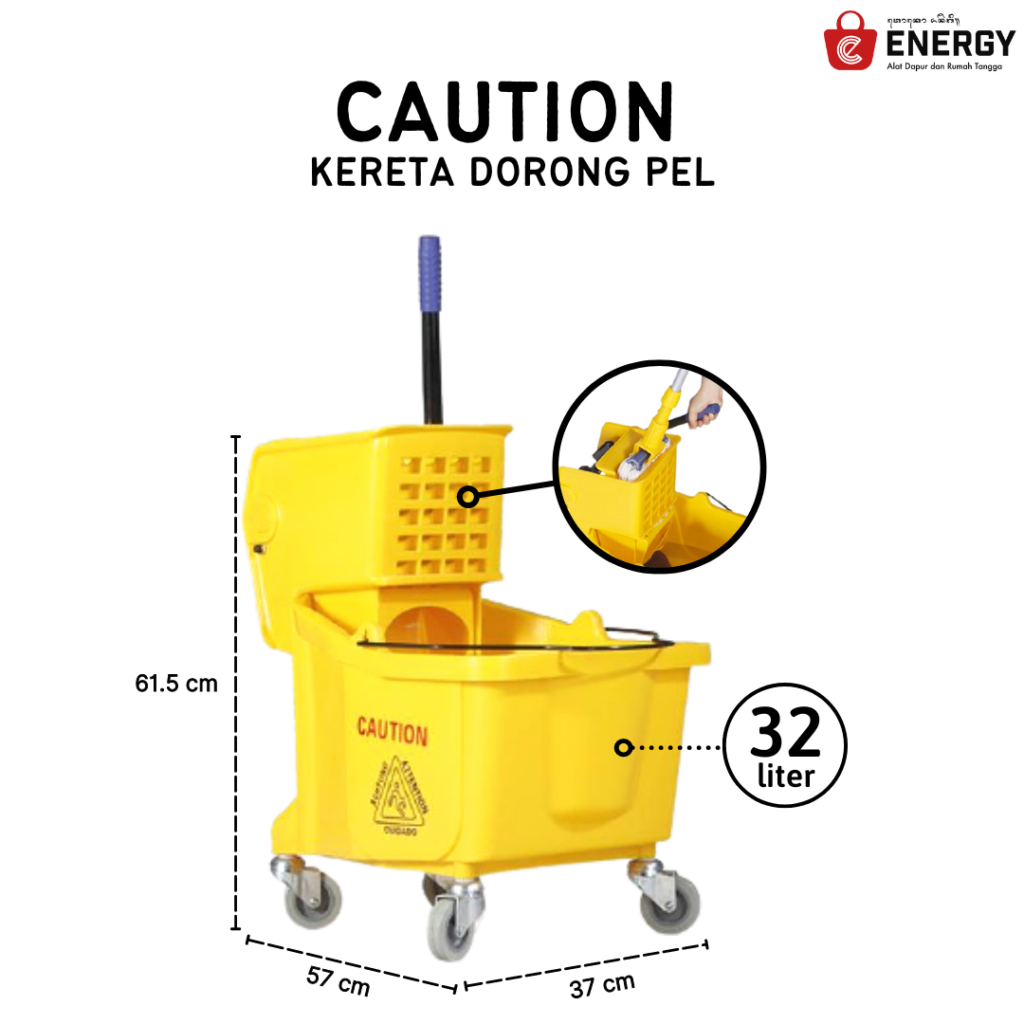 KERETA DORONG PEL 32 LITER - Energy Bali