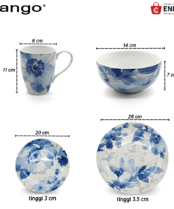 SANGO DINNER SET KERAMIK - Energy Bali