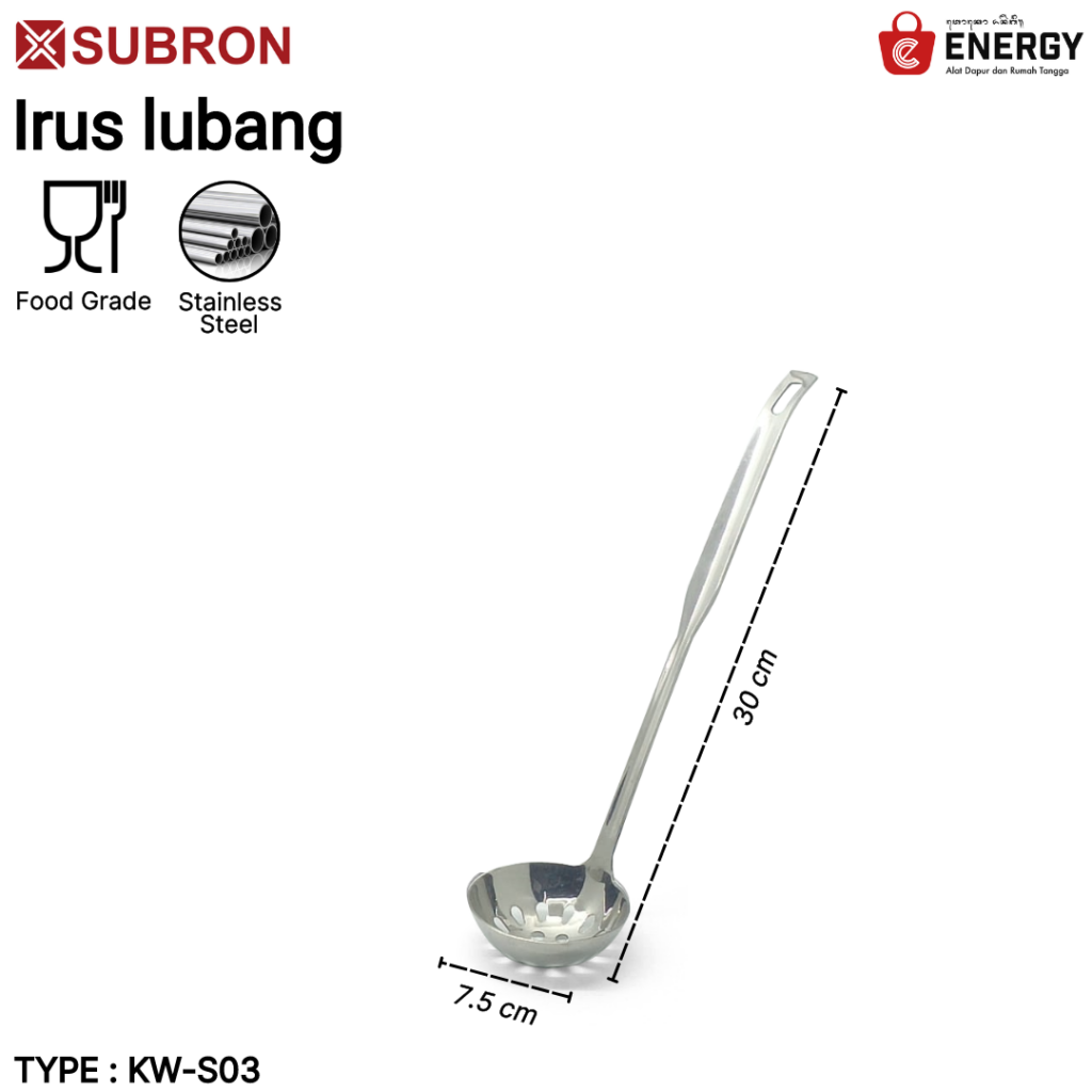 SUBRON SENDOK SUP LUBANG PANJANG - Energy Bali