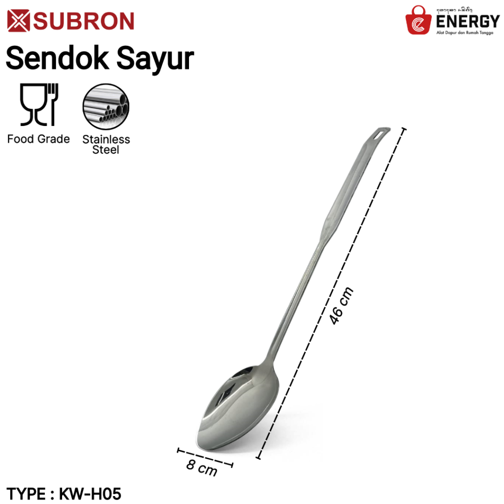 SUBRON SENDOK SAYUR JUMBO - Energy Bali